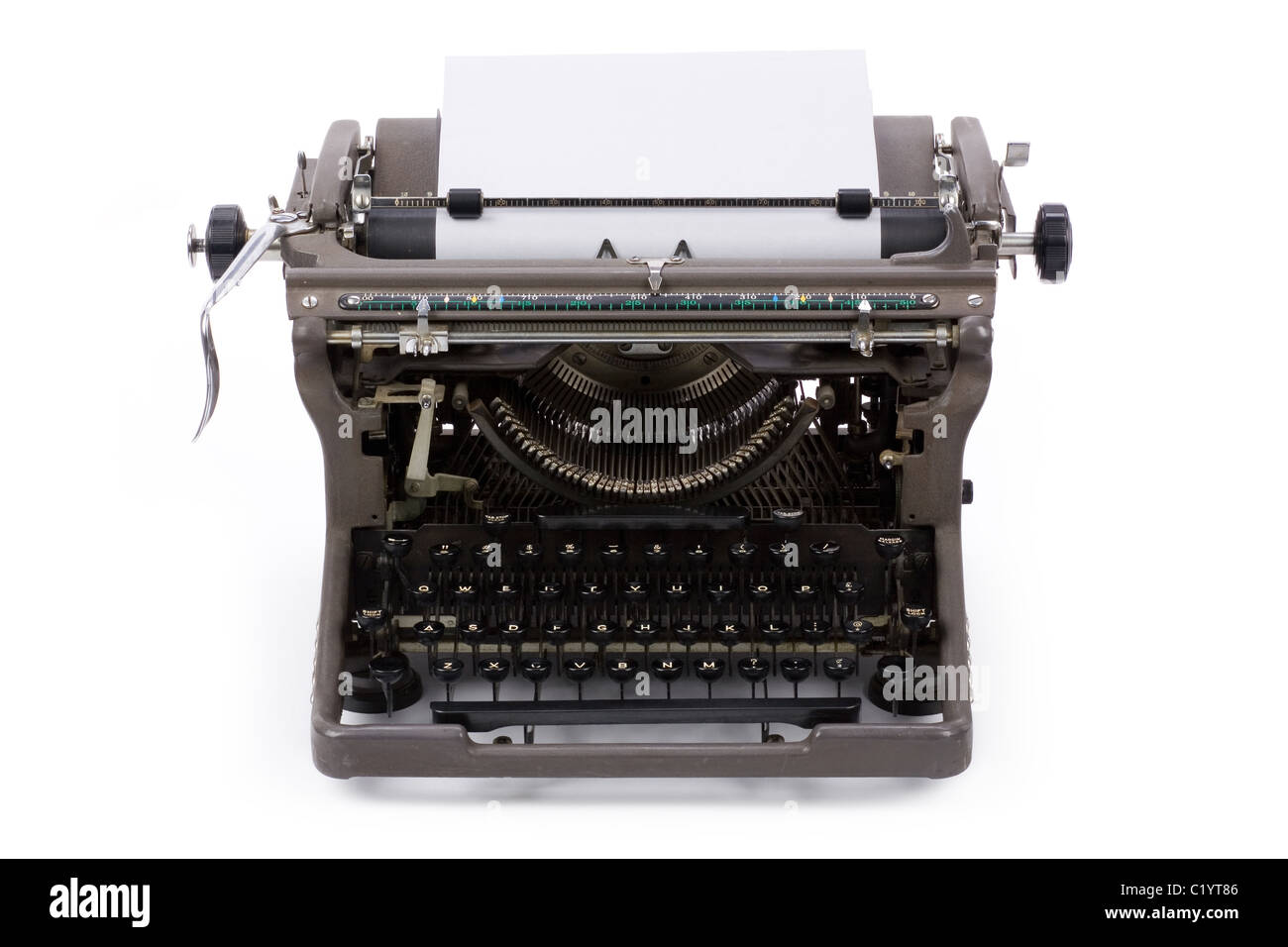 Typewriter keyboard Cut Out Stock Images & Pictures - Alamy