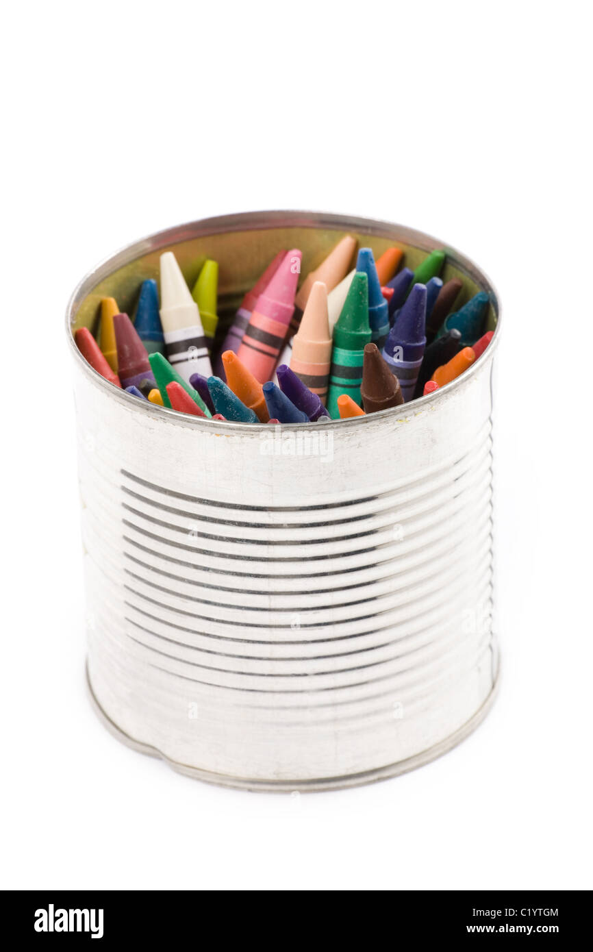 colorful Crayon close up shot Stock Photo - Alamy