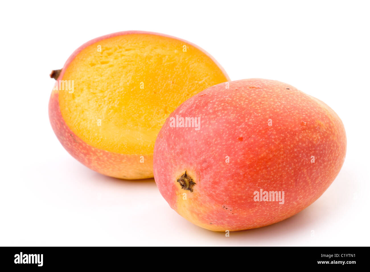 Red Mango close up shot Stock Photo - Alamy