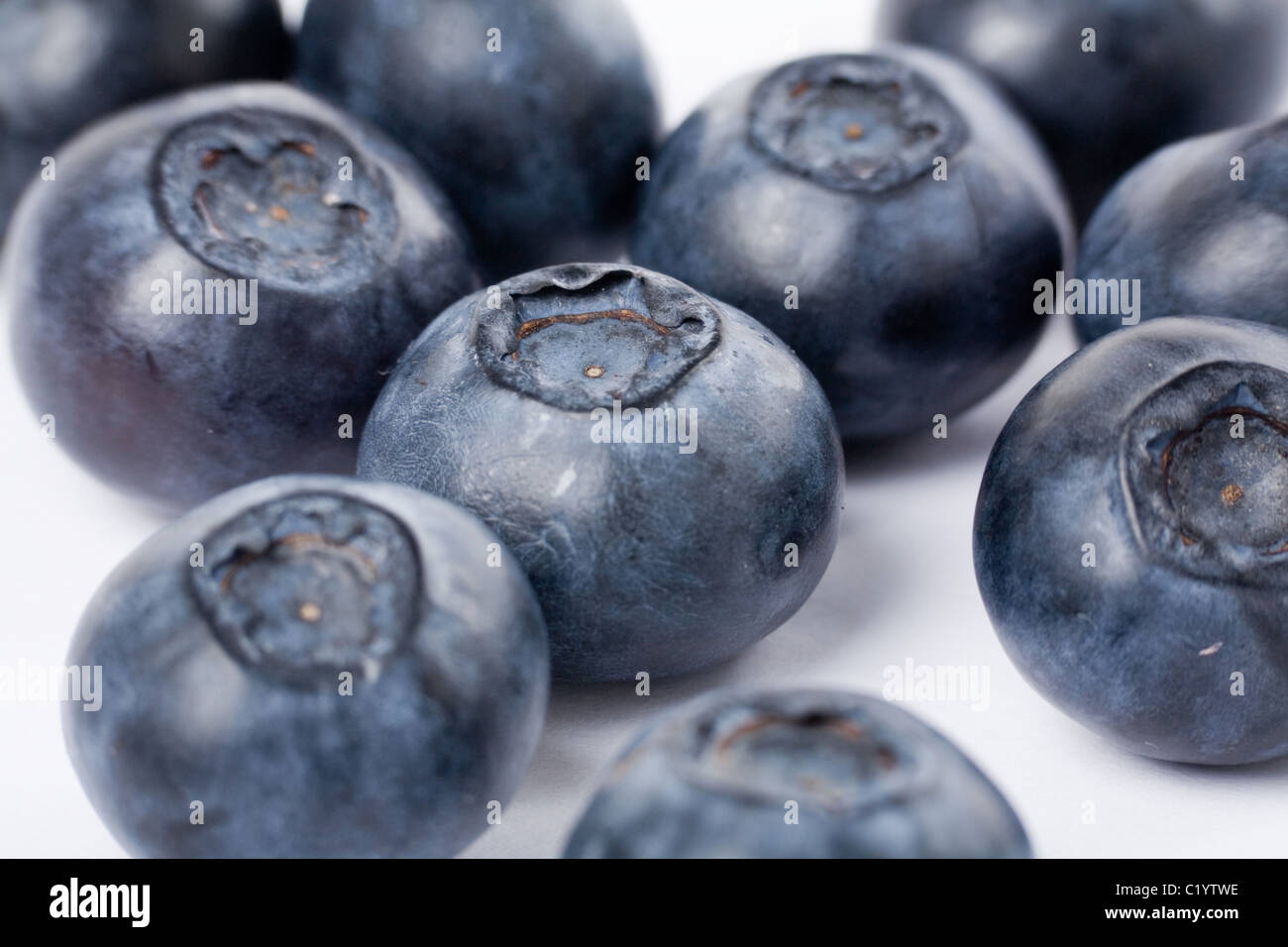 fresh Blueberry close up shot Stock Photo - Alamy