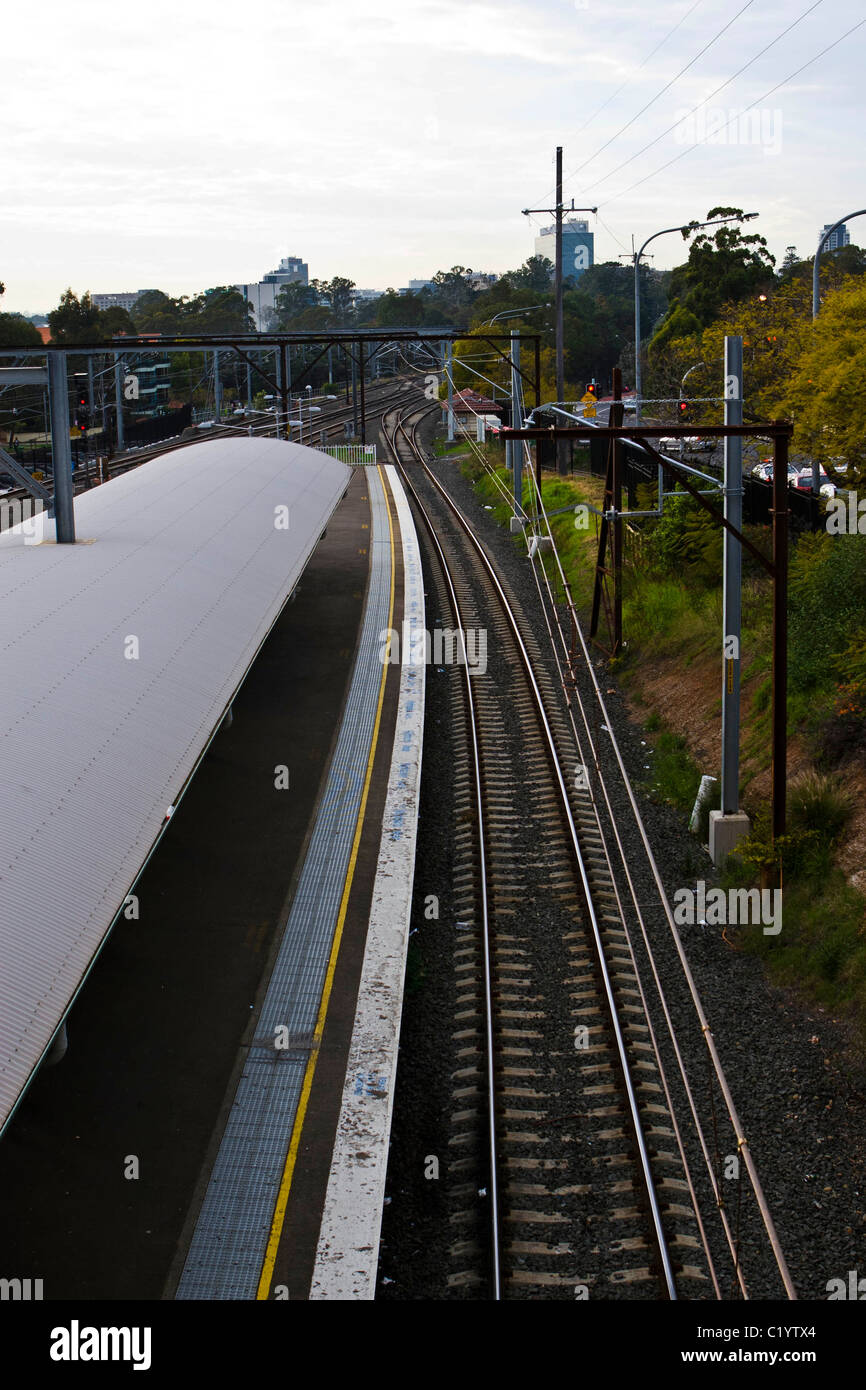 Suburban railway hi-res stock photography and images - Alamy