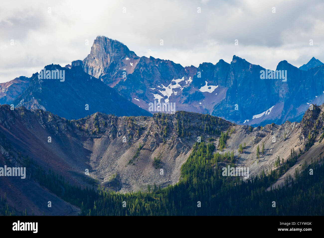 Tower Mountain in the North cascades, Washington, USA Stock Photo - Alamy