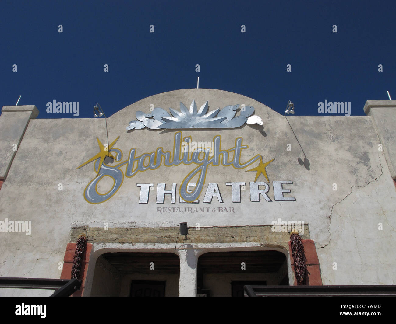 Starlight Teatre in Terlingua Ghost Town, Texas, near Big Bend National ...