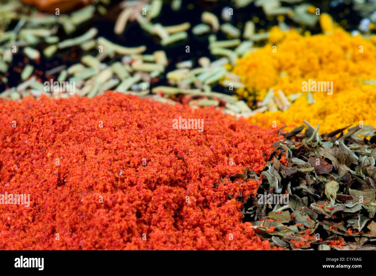 Mixed spicy chillies hi-res stock photography and images - Alamy