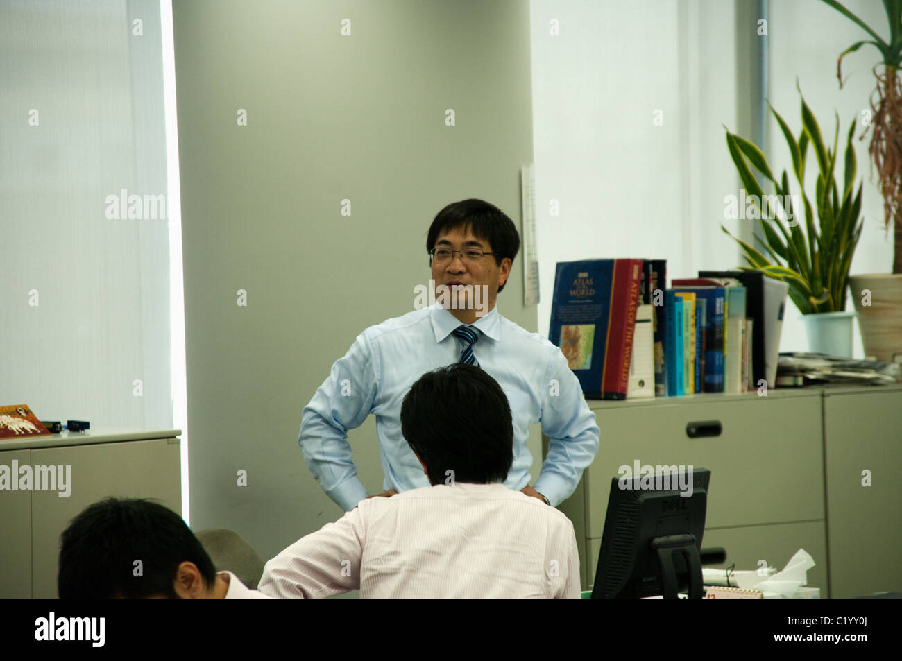 Japan office interior hi-res stock photography and images - Alamy