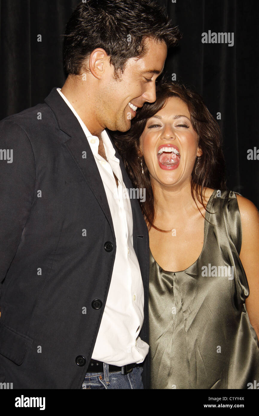 Jillian Harris and fiancÚ Ed Swiderski from the TV show The ...