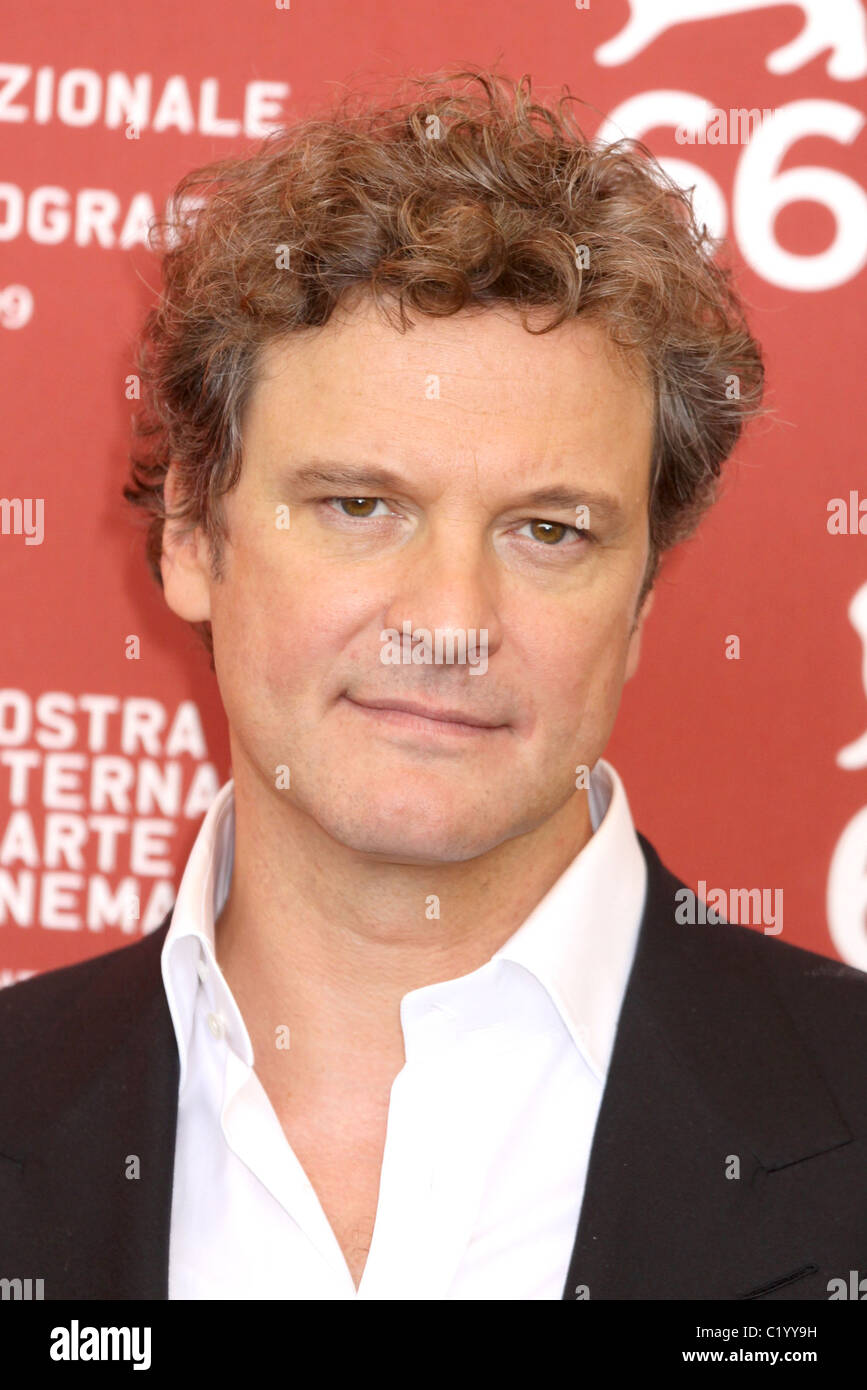 Colin Firth at the photocall for the film 'The Single Man' during The ...