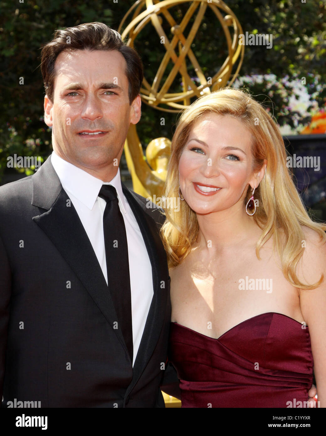 Jon Hamm And Jennifer Westfeldt 61st Primetime Creative Arts Emmy