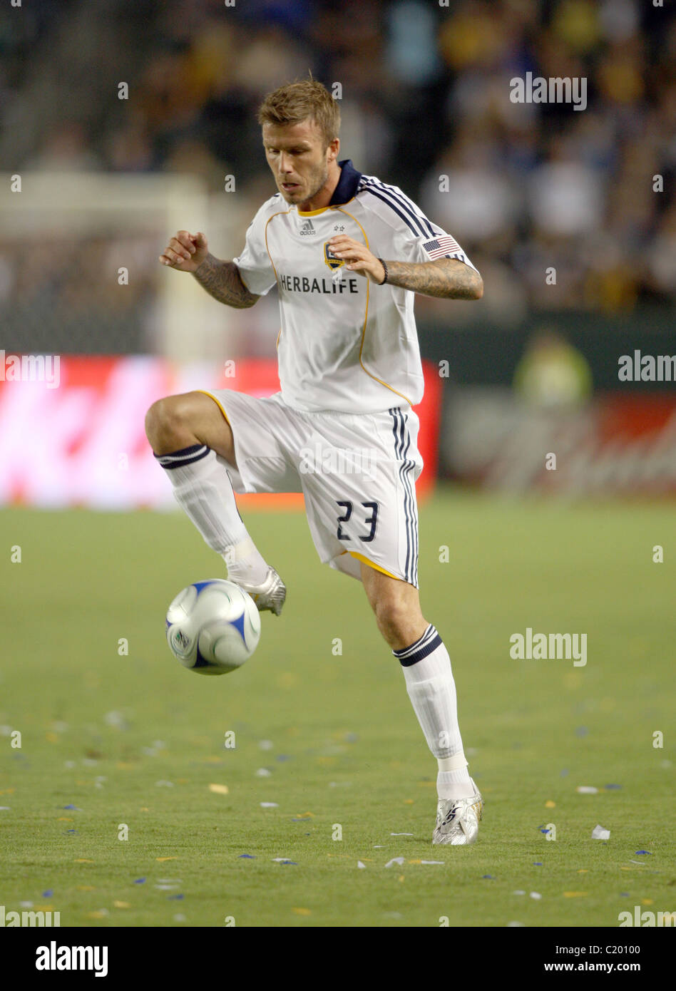 David Beckham Los Angeles Galaxy were crushed 6-3 by FC Dallas at The ...