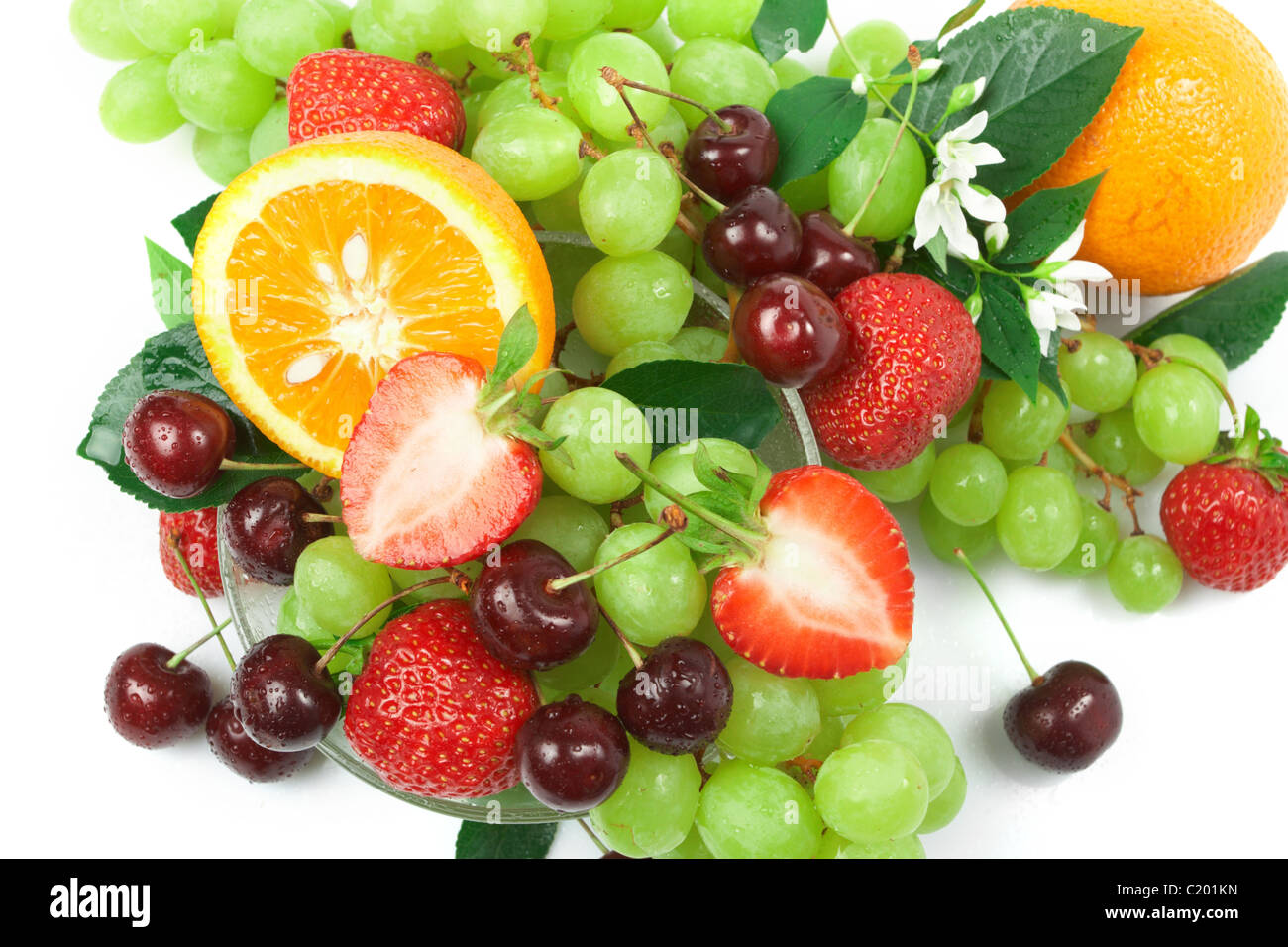 Still-life of fresh fruit Stock Photo - Alamy