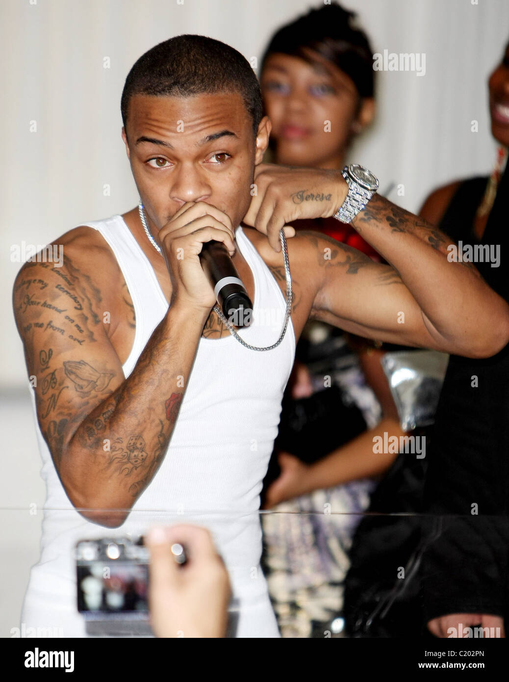 Bow Wow Hand Tattoos