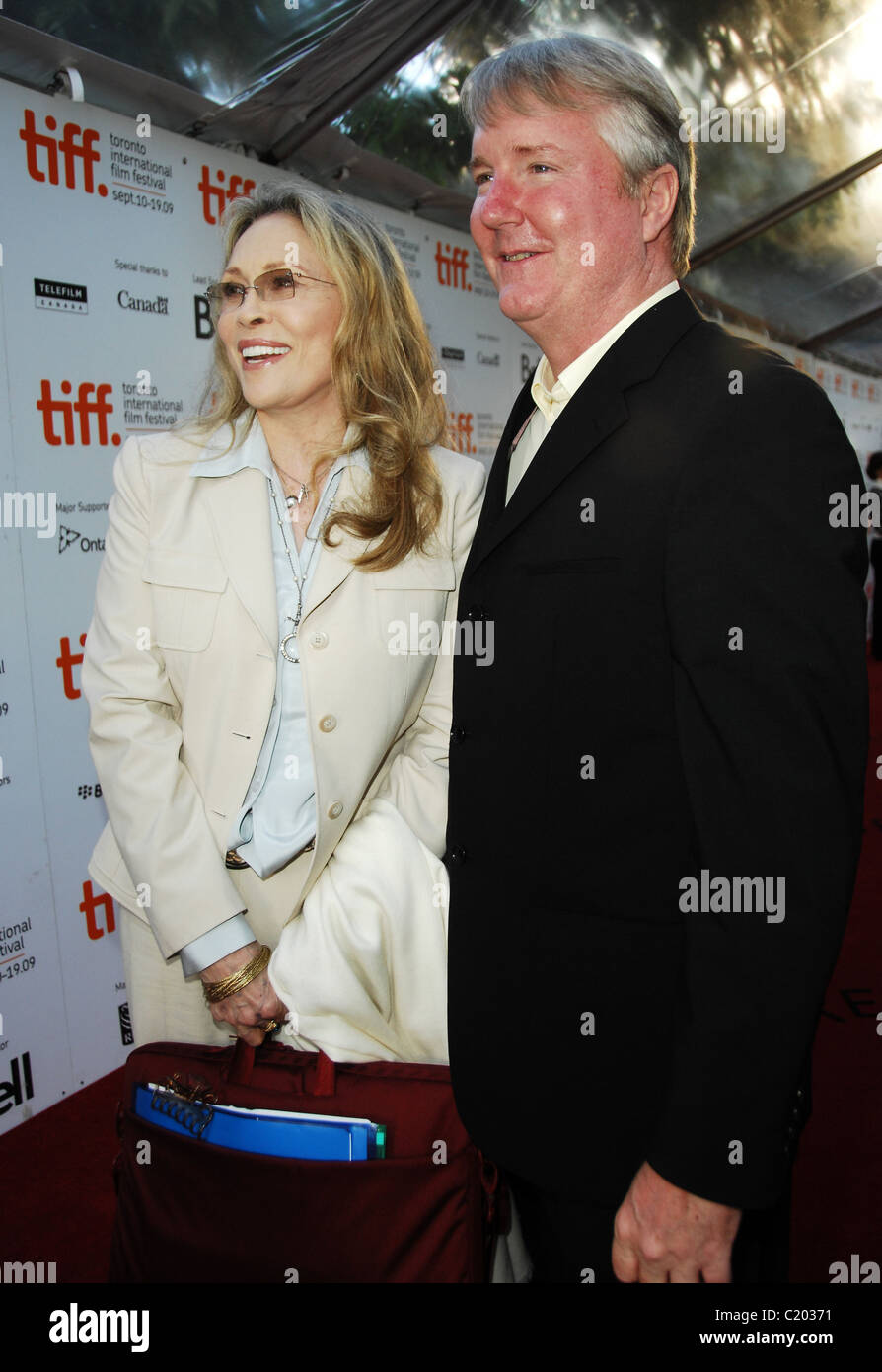 Faye Dunaway attends the premiere of 'Get Low' - The 2009 Toronto ...