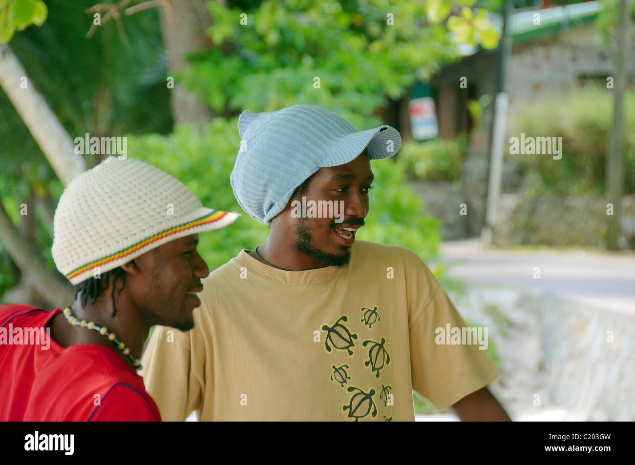 Seychelles man hi-res stock photography and images - Alamy