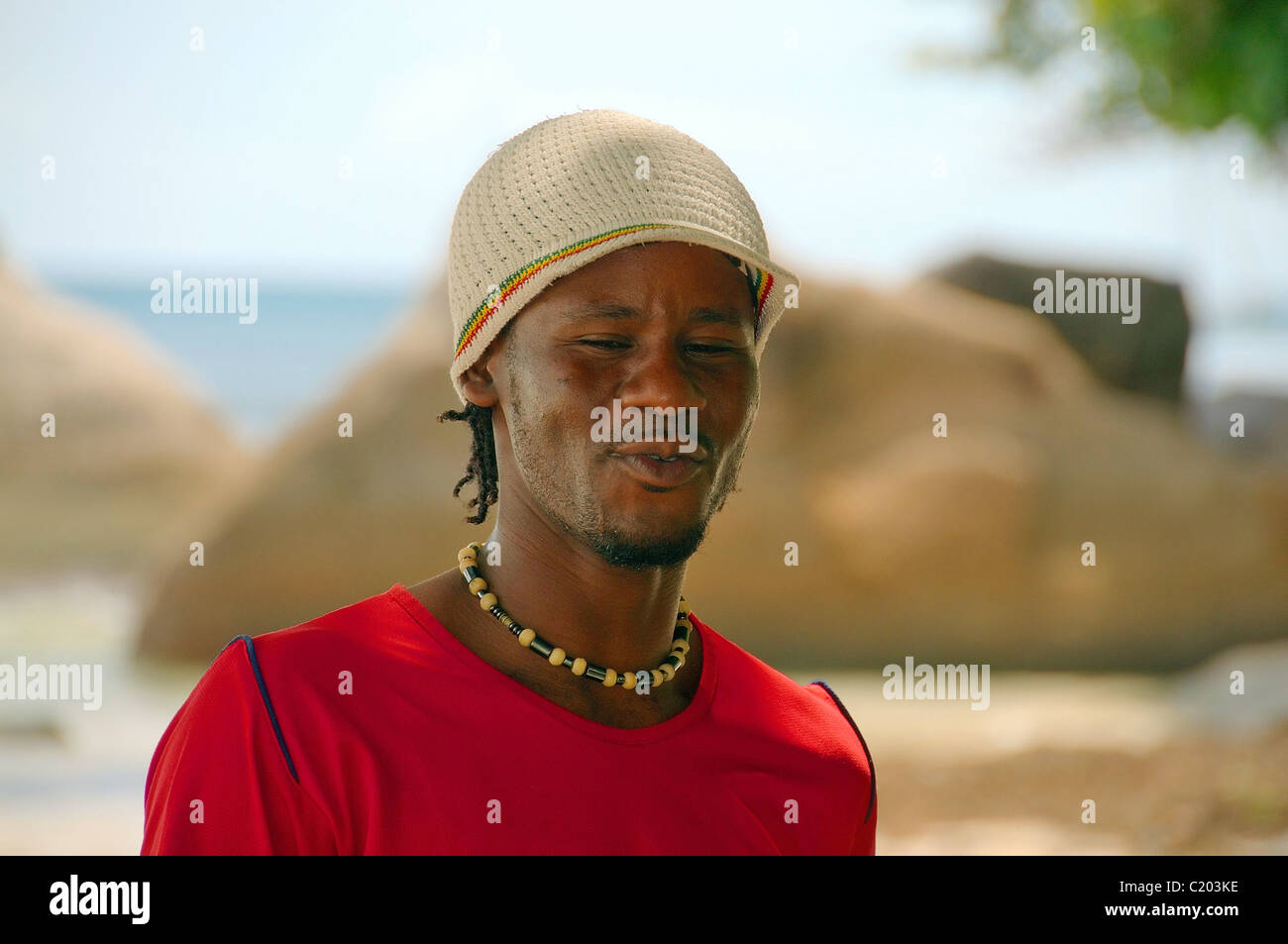 Seychelles man hi-res stock photography and images - Alamy