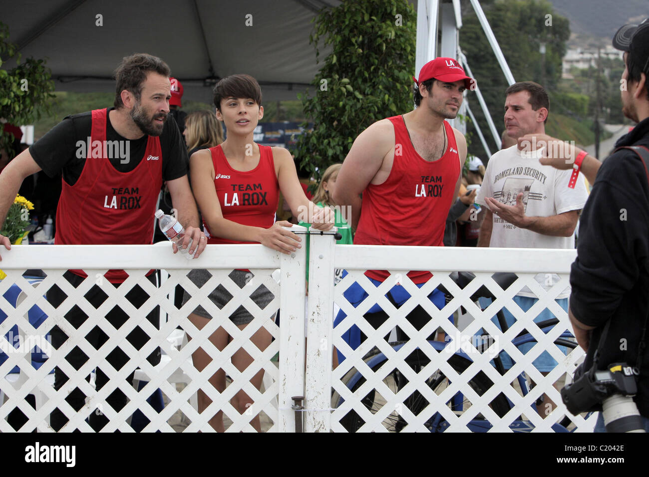 Jason Lee an Team LA ROX competing in the Malibu Triathlon. Malibu ...