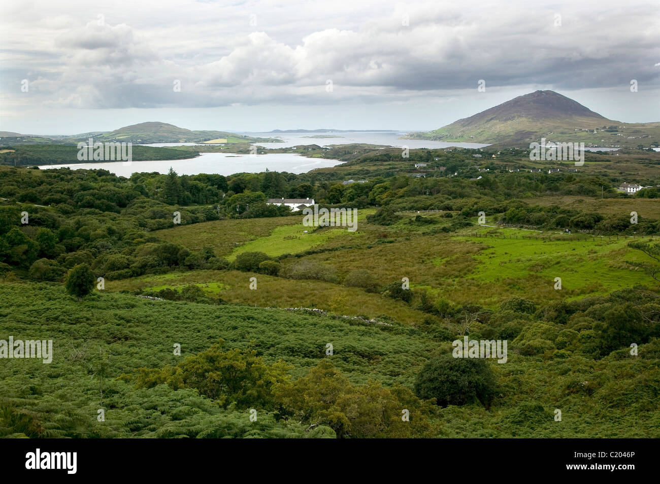 Landscape in Connemara Ireland Stock Photo - Alamy