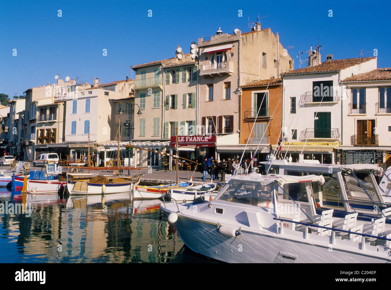 The fishermen city of Cassis Stock Photo - Alamy