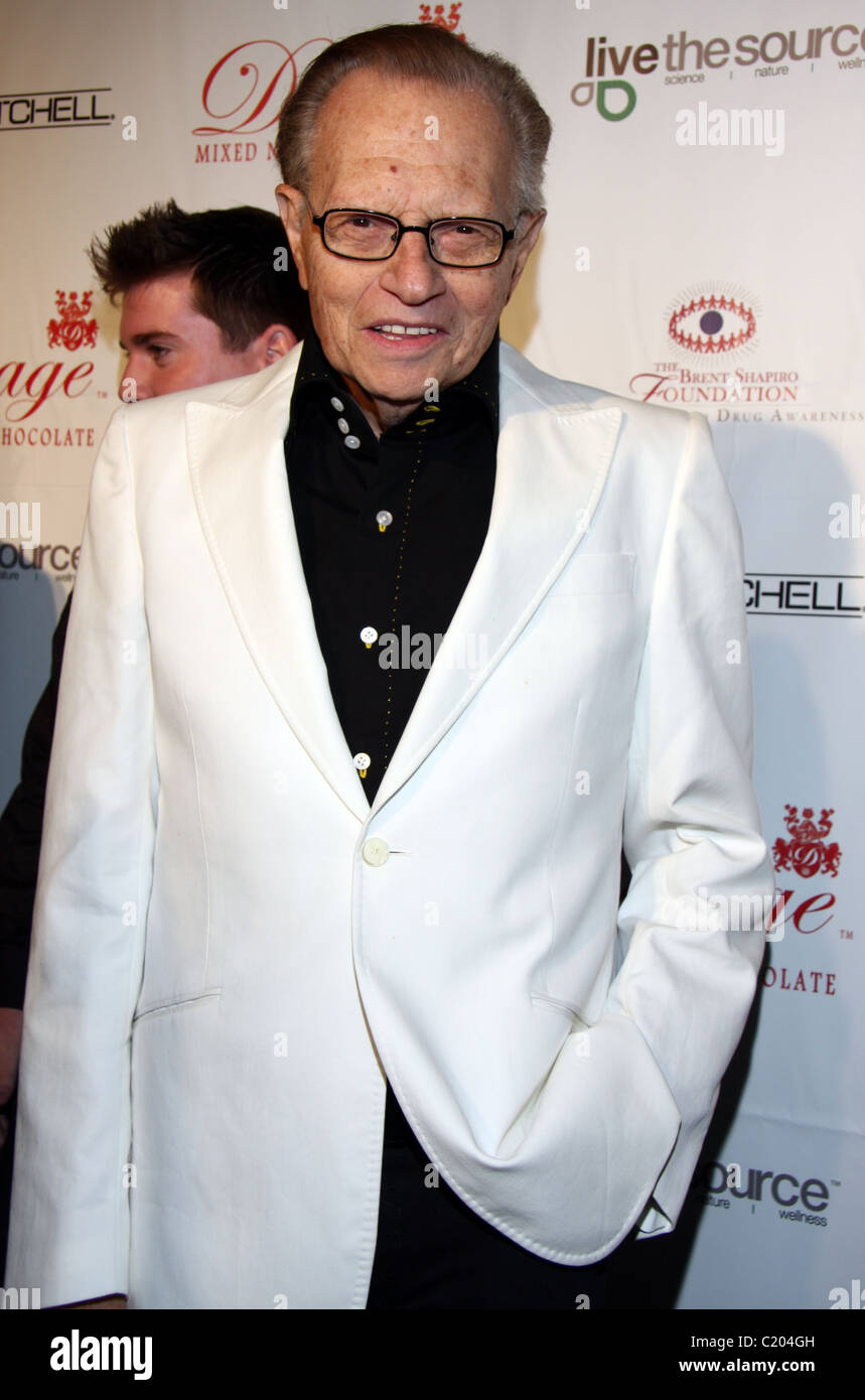 Larry King The Brent Shapiro Foundation for Alcohol and Drug Awareness ...