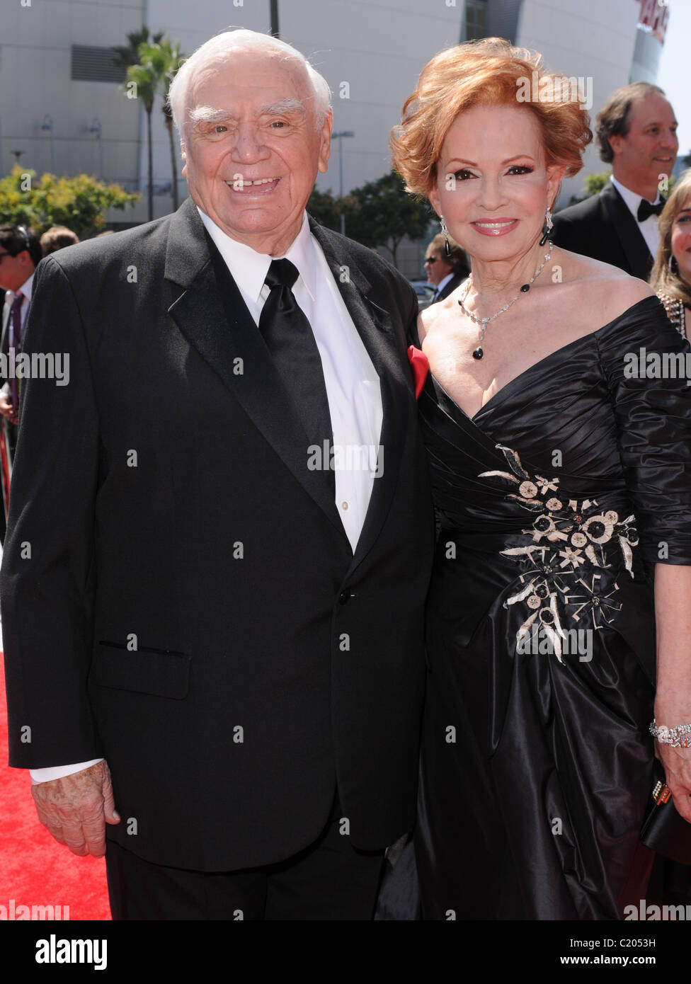 Ernest Borgnine with his wife Toya 61st Primetime Creative Arts Emmy ...