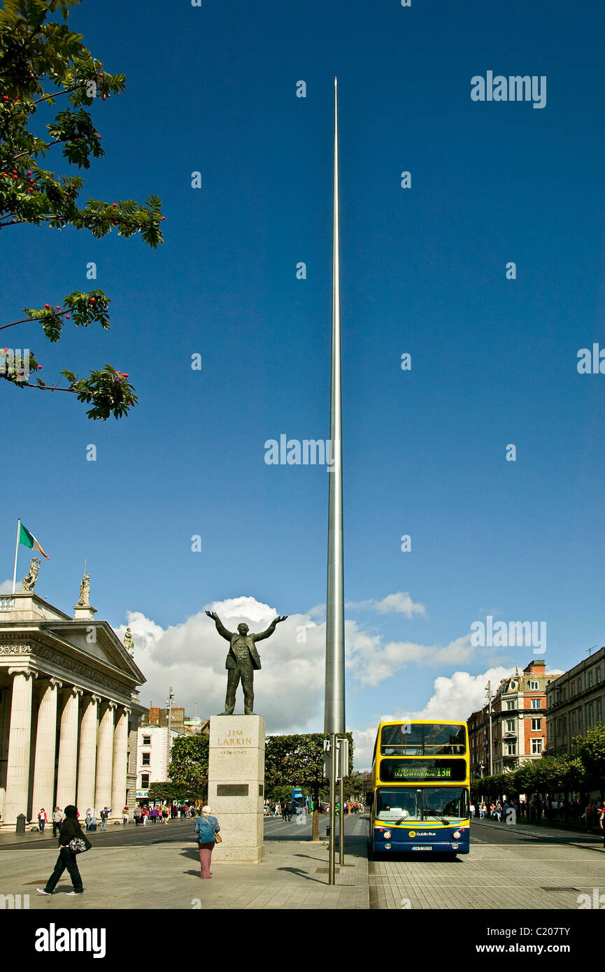 Dublin, The Spike in O'Connell Street, Ireland Stock Photo - Alamy