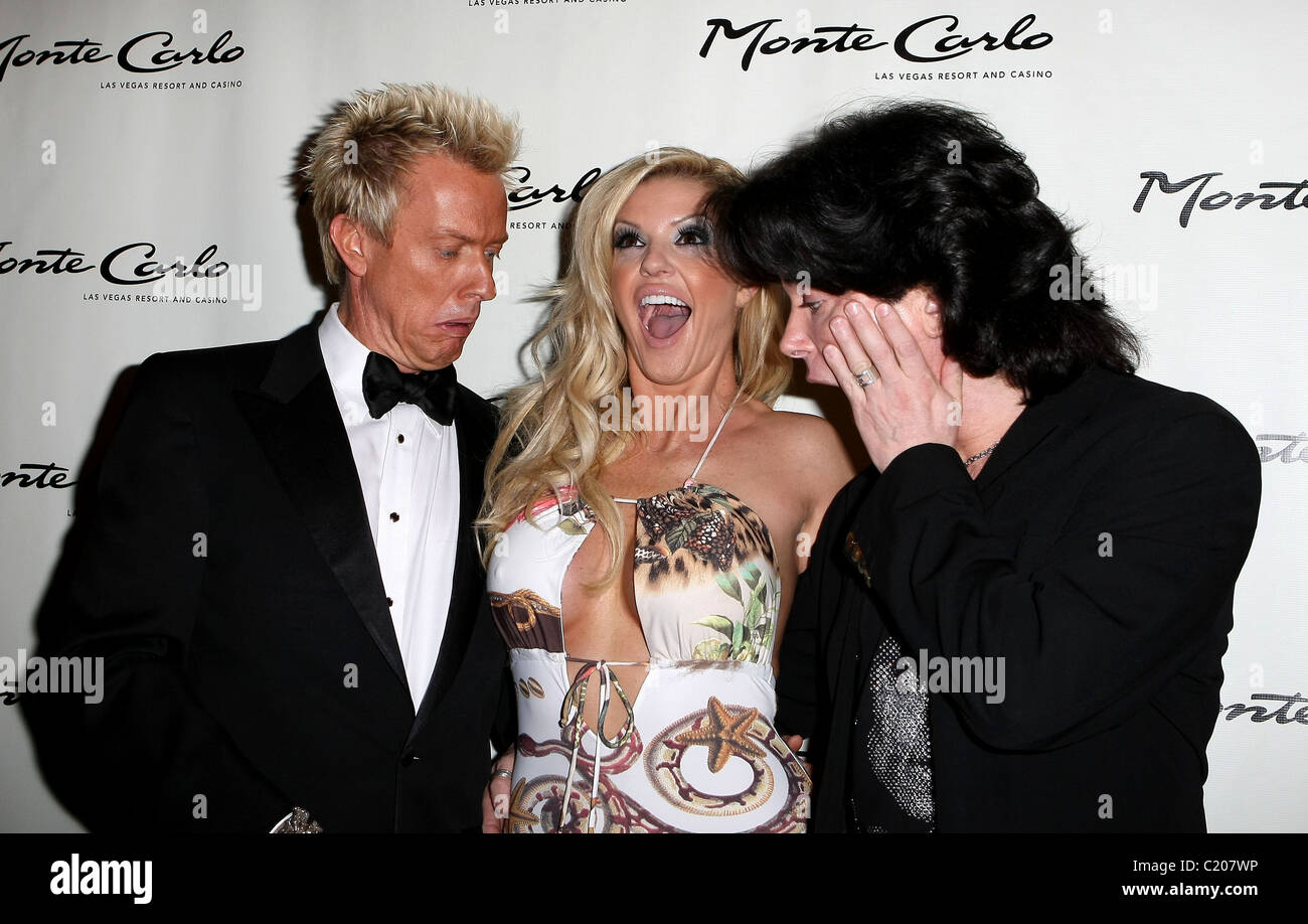 Chris Phillips, Marley Taylor and Frank Marino Opening party for the ...