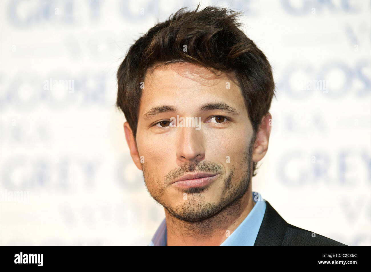 Spanish model Andres Velencoso Cibeles Madrid Fashion Week Spring ...