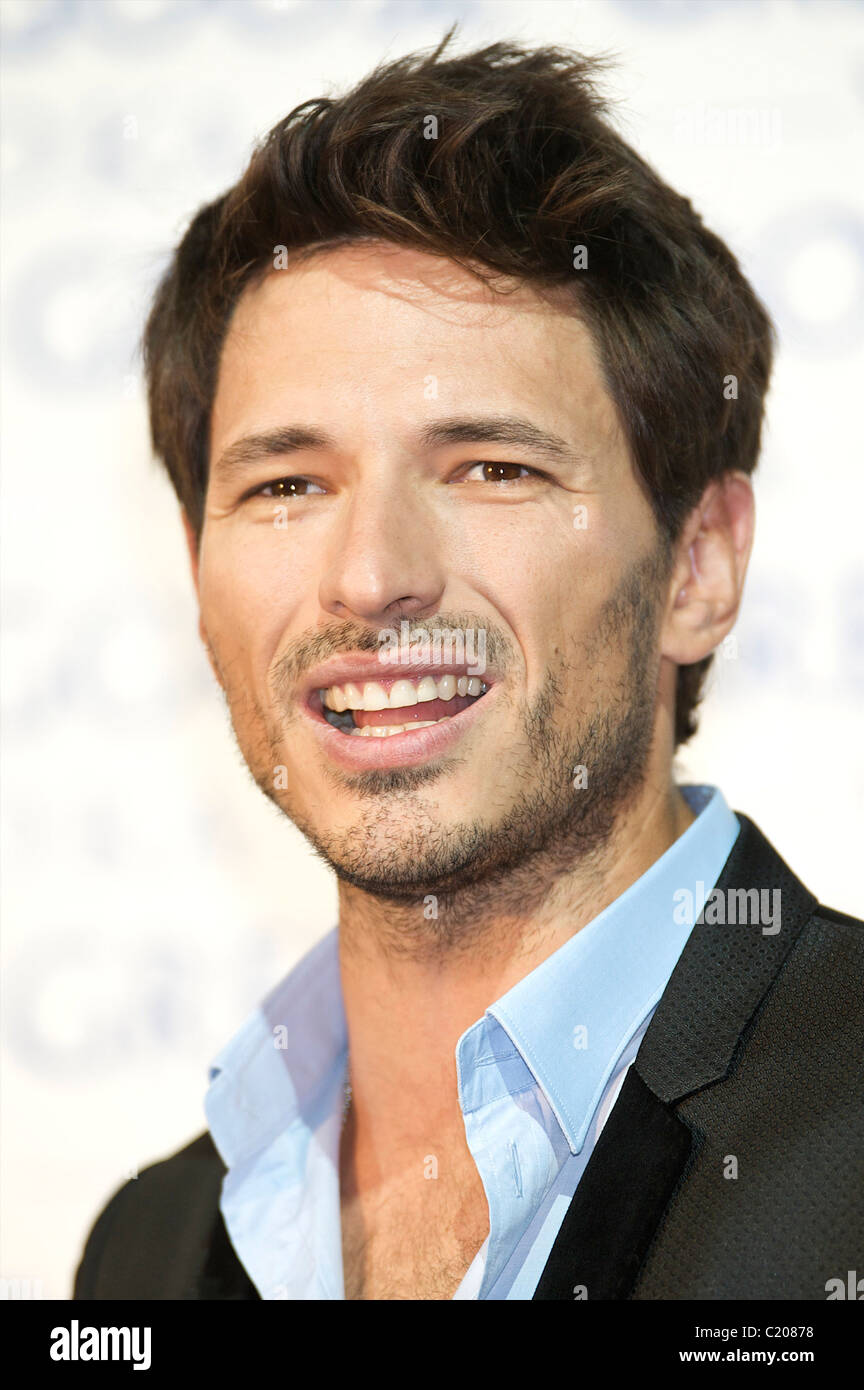 Spanish model Andres Velencoso Cibeles Madrid Fashion Week Spring ...
