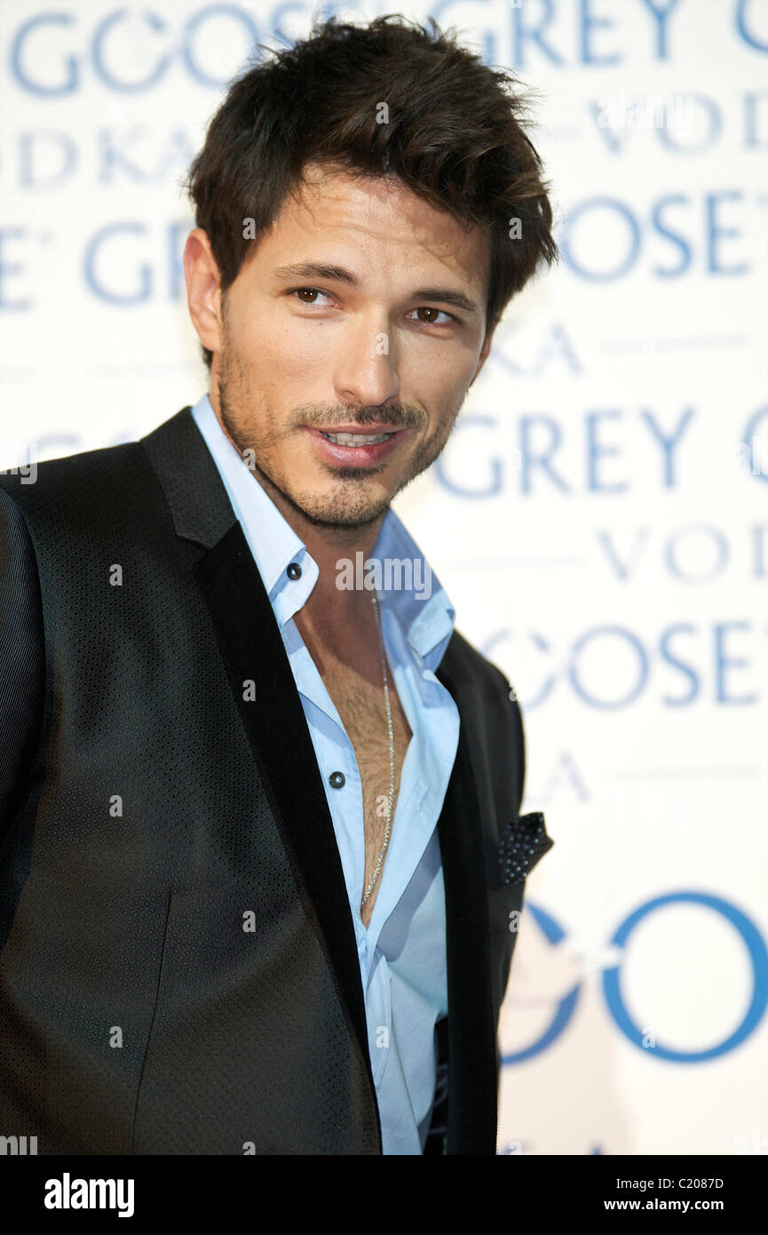 Spanish model Andres Velencoso Cibeles Madrid Fashion Week Spring ...