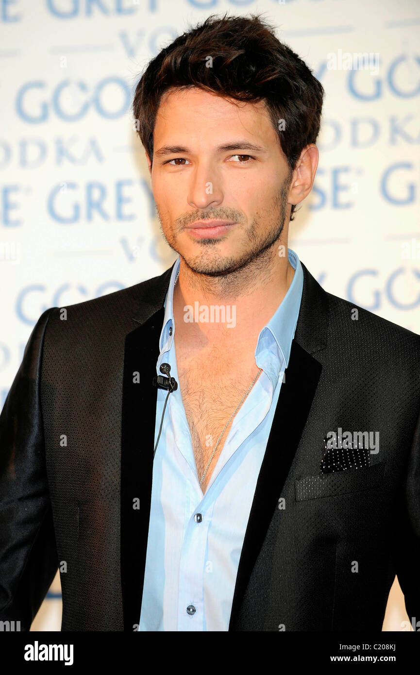 Spanish model Andres Velencoso Cibeles Madrid Fashion Week Spring ...