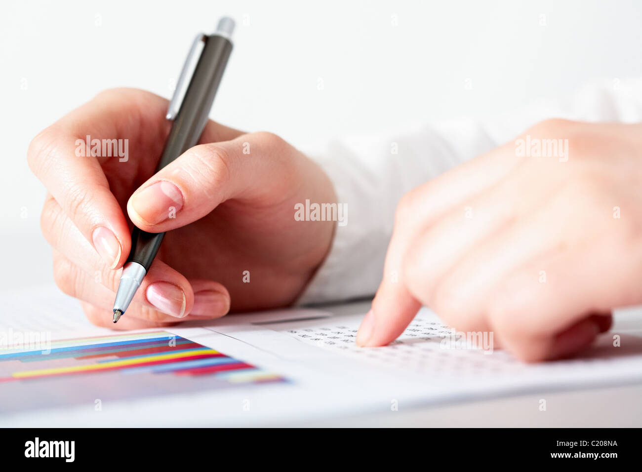 Write on hand number hi-res stock photography and images - Alamy