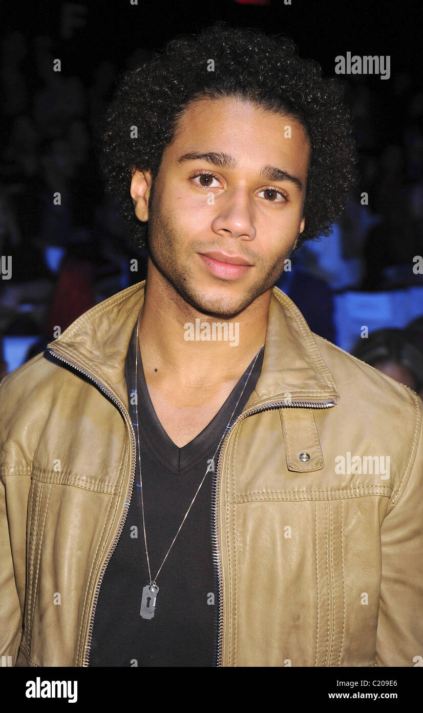 Corbin Bleu at the Mercedes-Benz IMG New York Fashion Week Spring ...