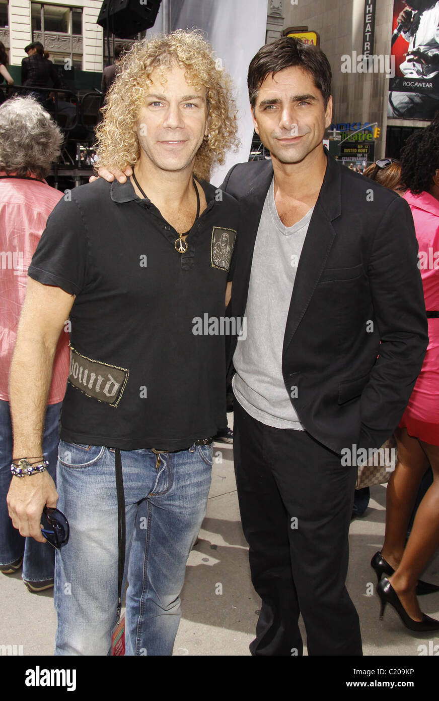 John Stamos and David Bryan The Broadway on Broadway 2009 Concert held ...