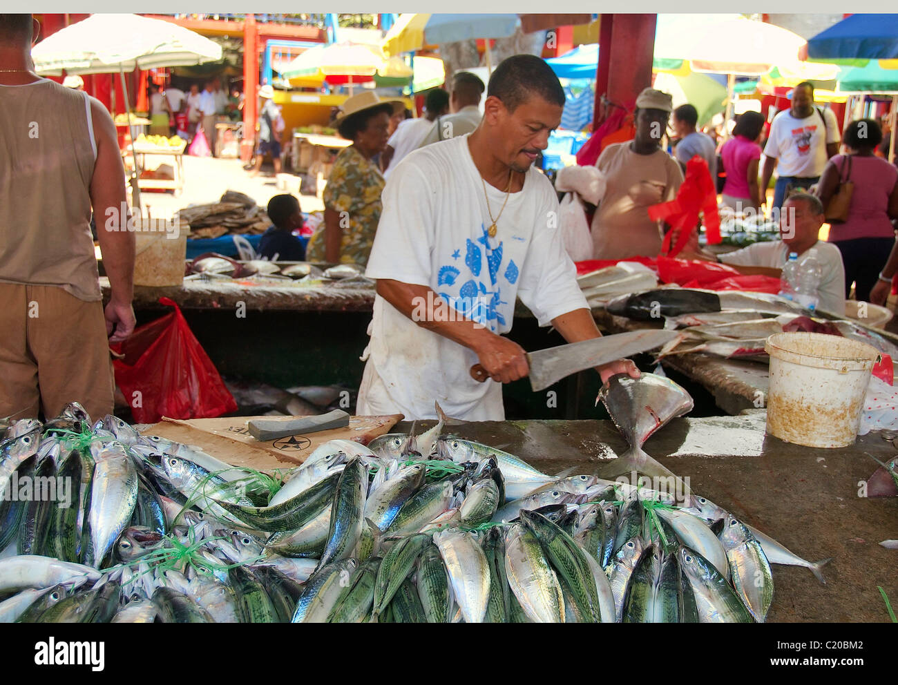 Seychelles people local hi-res stock photography and images - Alamy