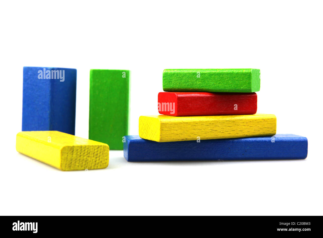 Geometric buildings Cut Out Stock Images & Pictures - Alamy