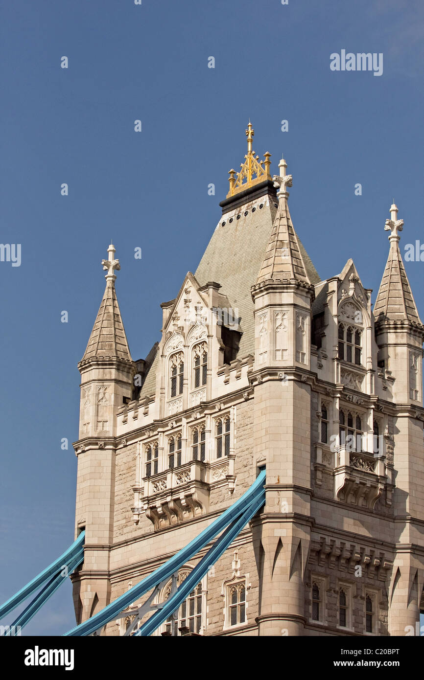 Part of Tower Bridge in London, England Stock Photo - Alamy