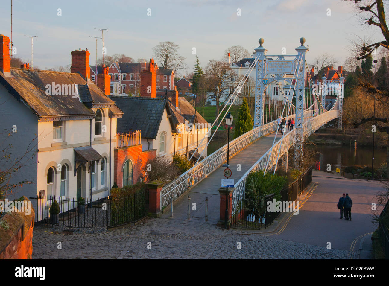 Queens park bridge chester uk hi-res stock photography and images - Alamy