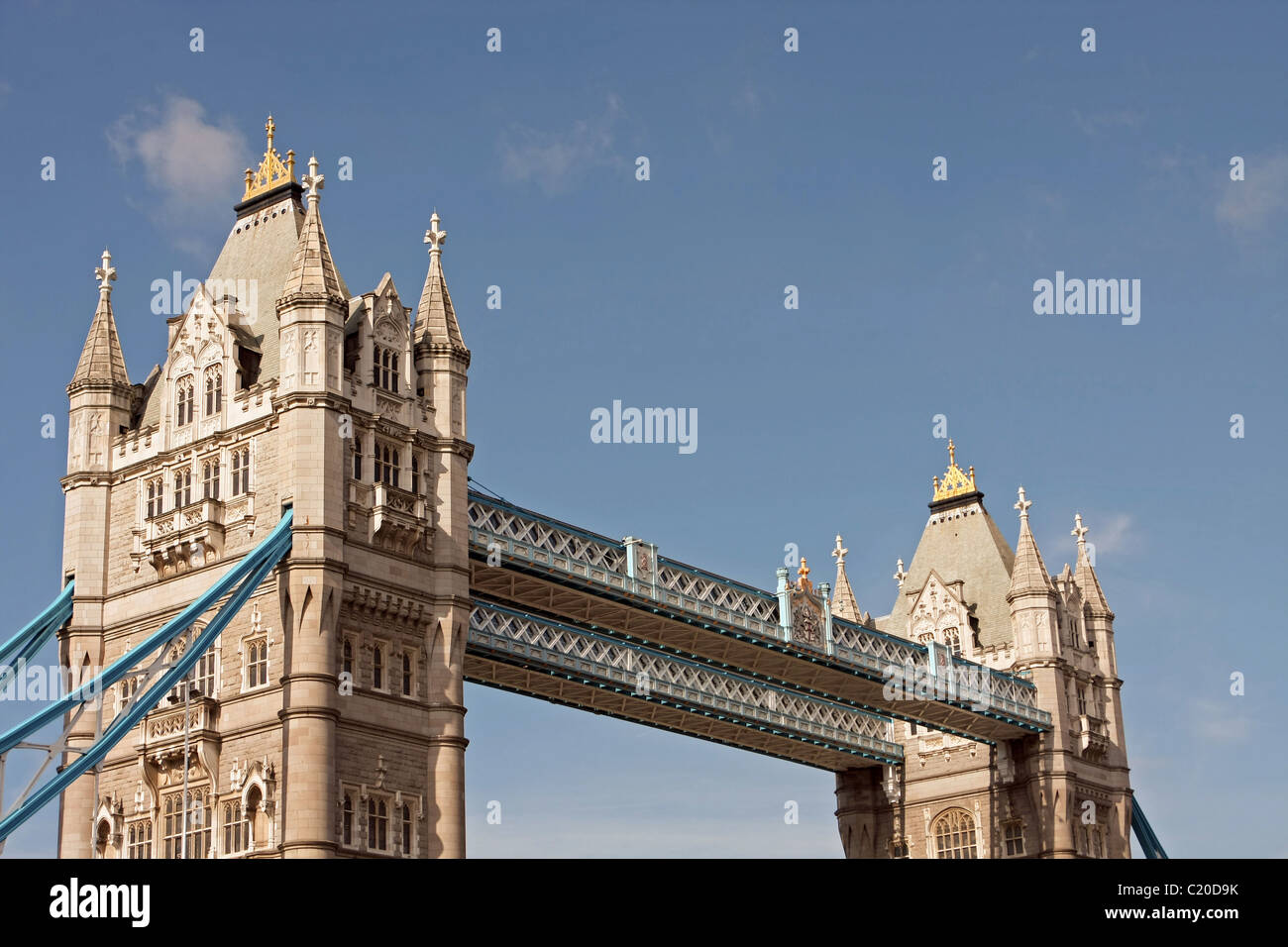 Part of Tower Bridge in London, England Stock Photo - Alamy