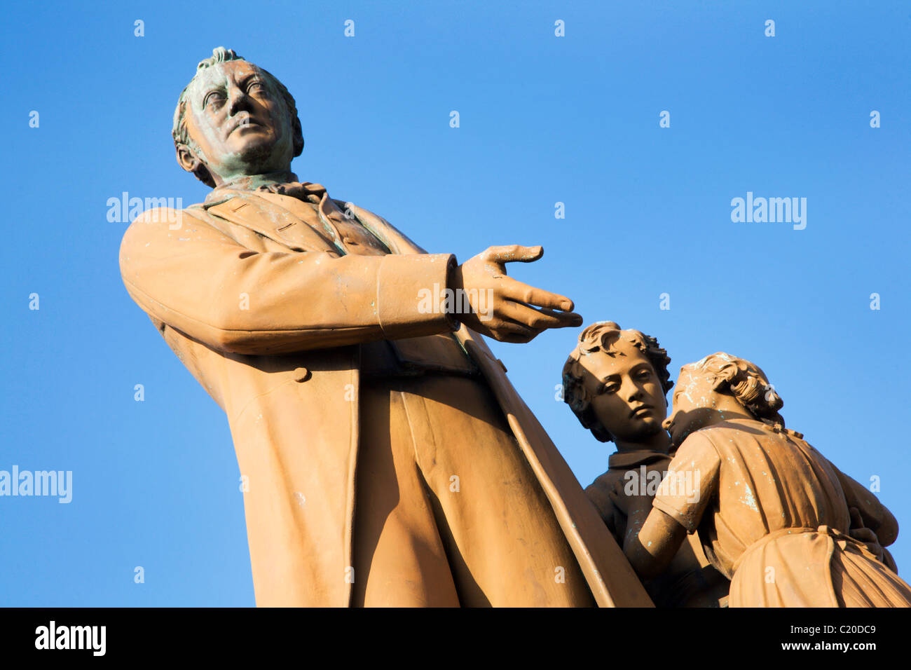 Richard Oastler Statue Bradford West Yorkshire England Stock Photo - Alamy