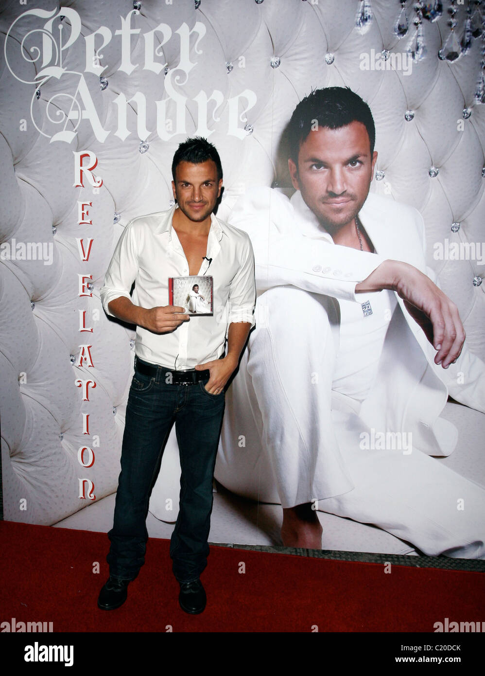 Peter Andre at the launch party of his new album 'Revelation' held at ...
