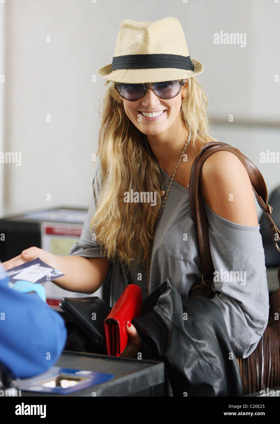 Australian singer delta goodrem hi-res stock photography and images - Alamy