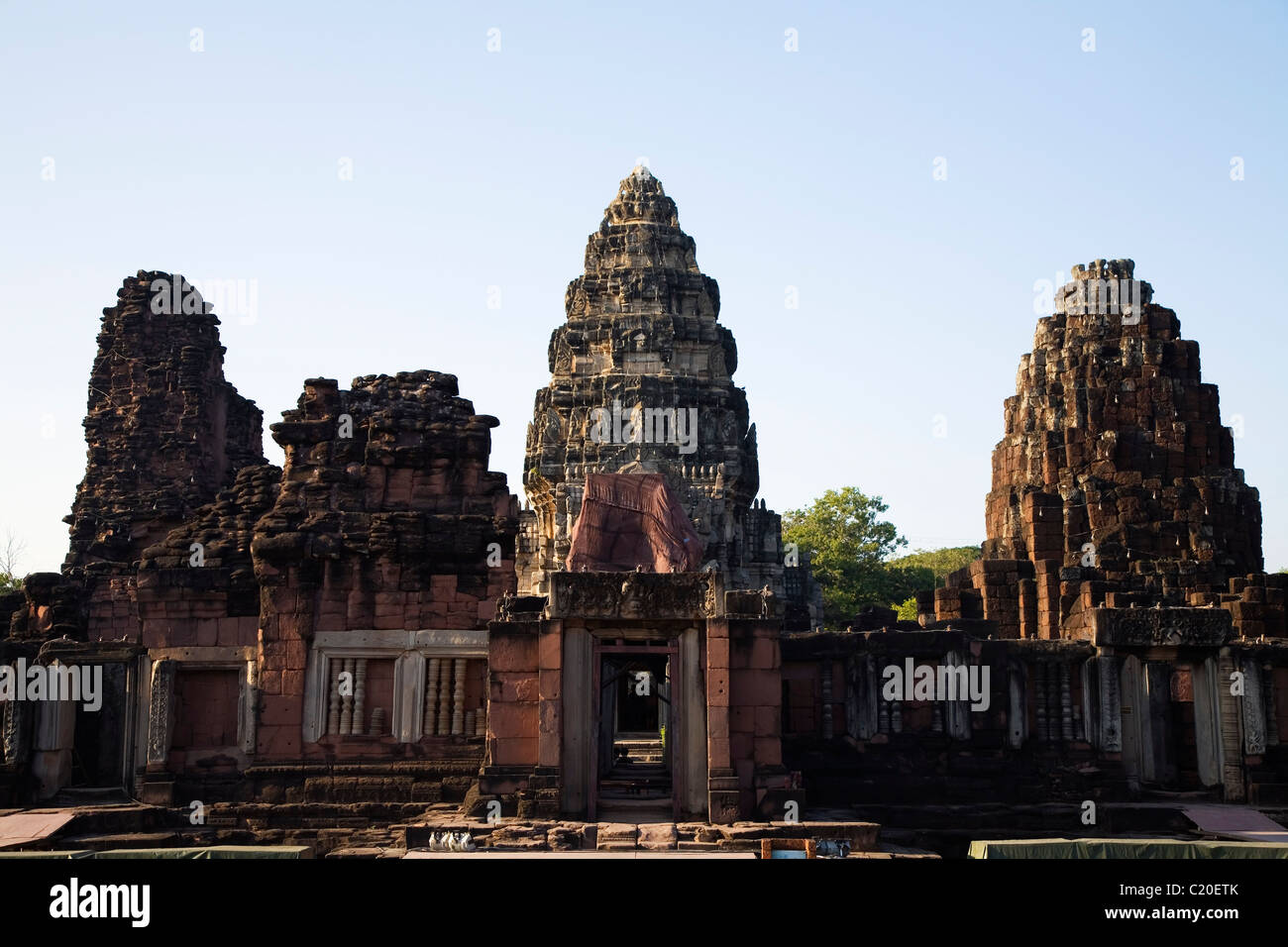 Prasat Phimai temple, built by the Khmer during the 11th century ...
