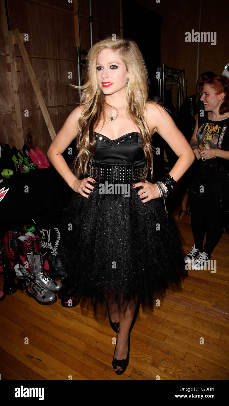 Avril Lavigne Abbey Dawn by Avril Lavigne fashion show held at style ...