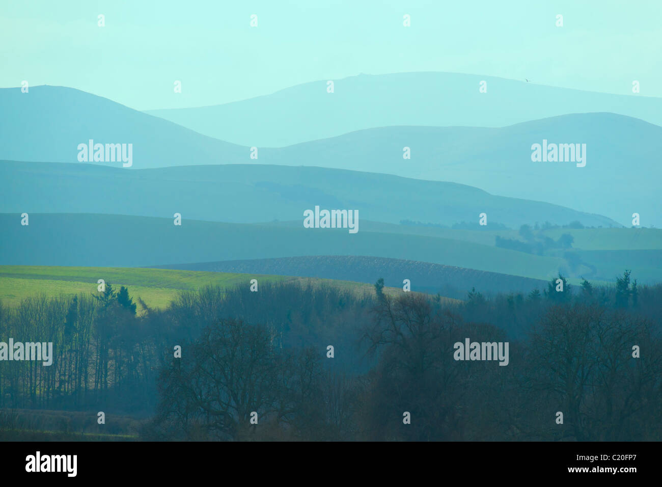 English scottish borders hi-res stock photography and images - Alamy