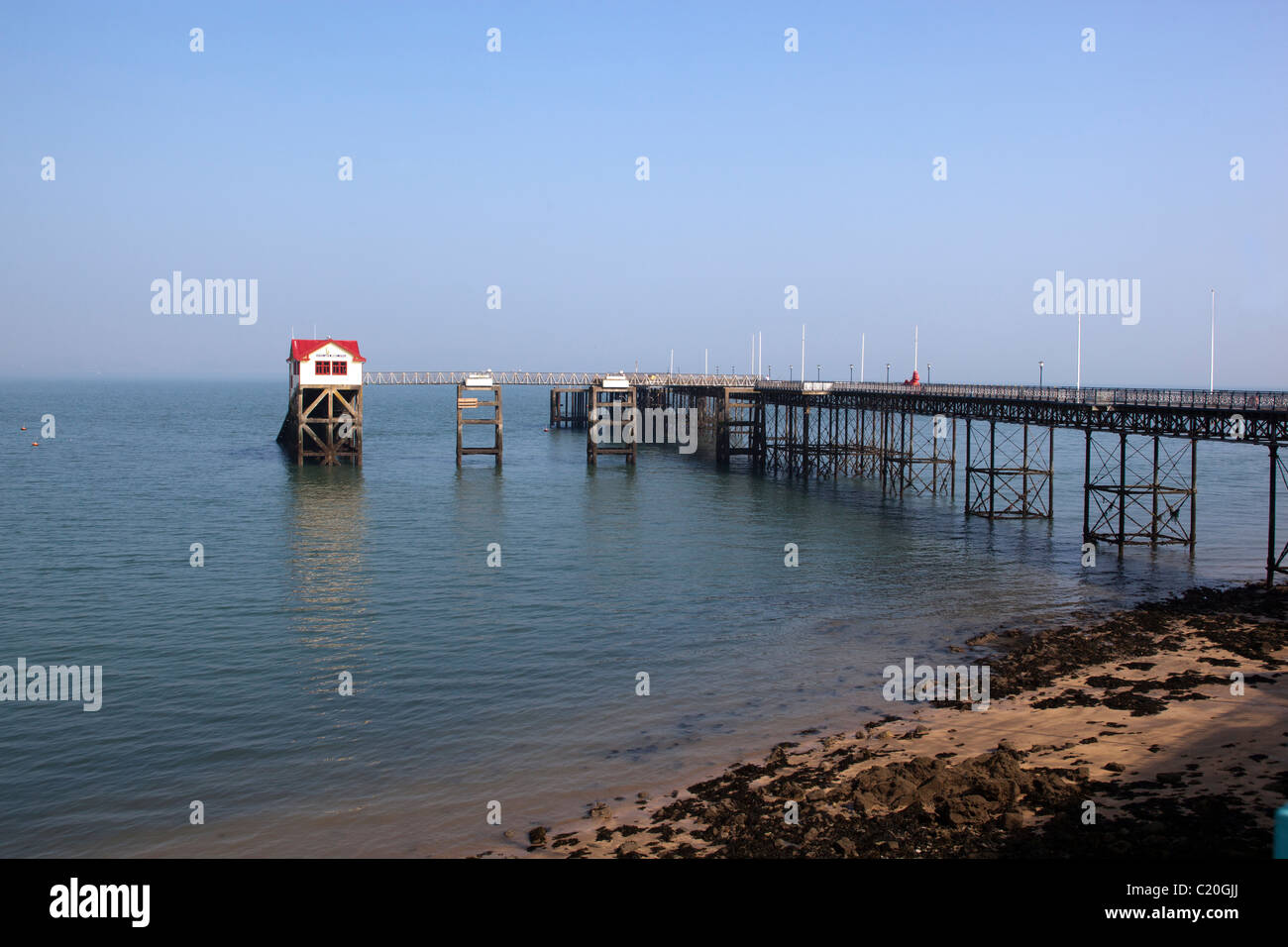 Mumbles pier swansea south wales hi-res stock photography and images ...