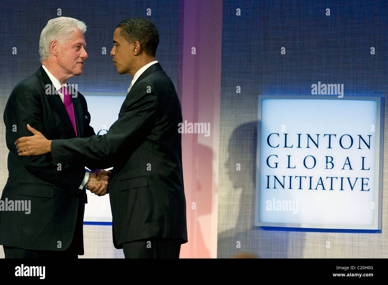 Former President Bill Clinton, President Barack Obama The Fifth Annual ...