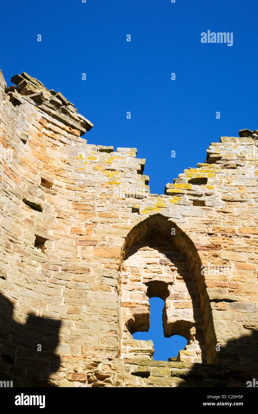 Mowbray Castle Hackfall Woods North Yorkshire England Stock Photo - Alamy
