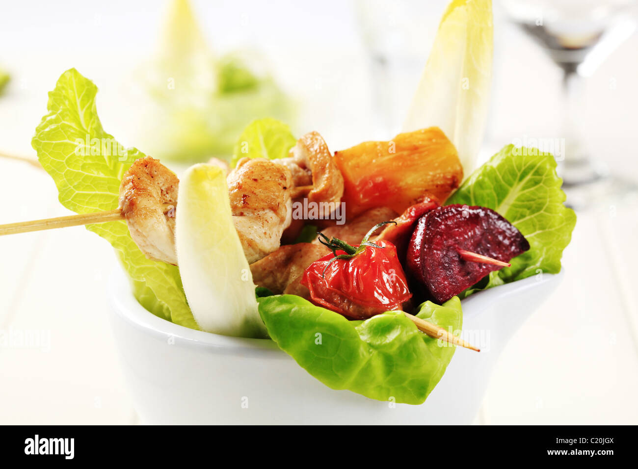 Satay kebabs hi-res stock photography and images - Alamy