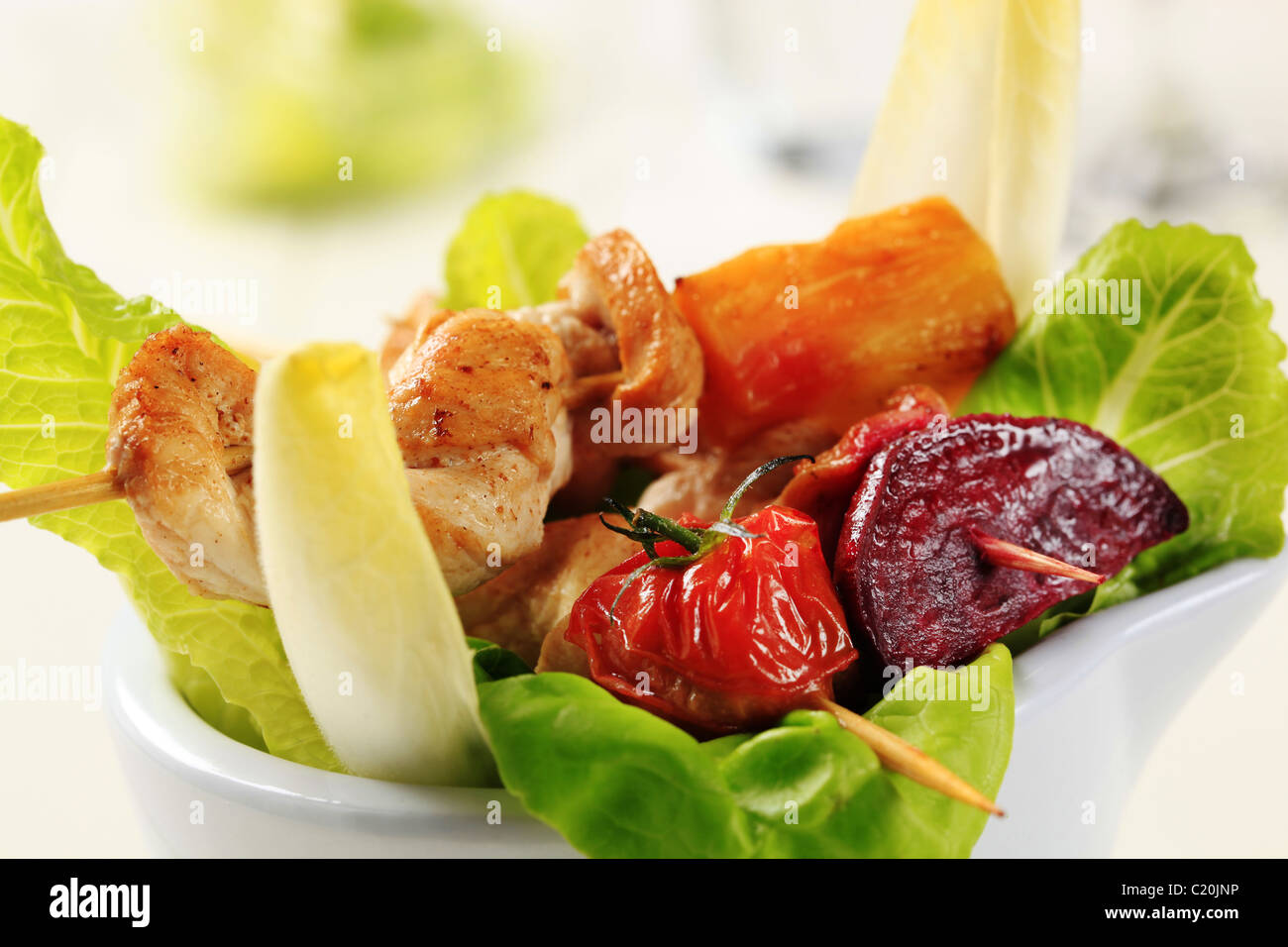 Satay kebabs hi-res stock photography and images - Alamy