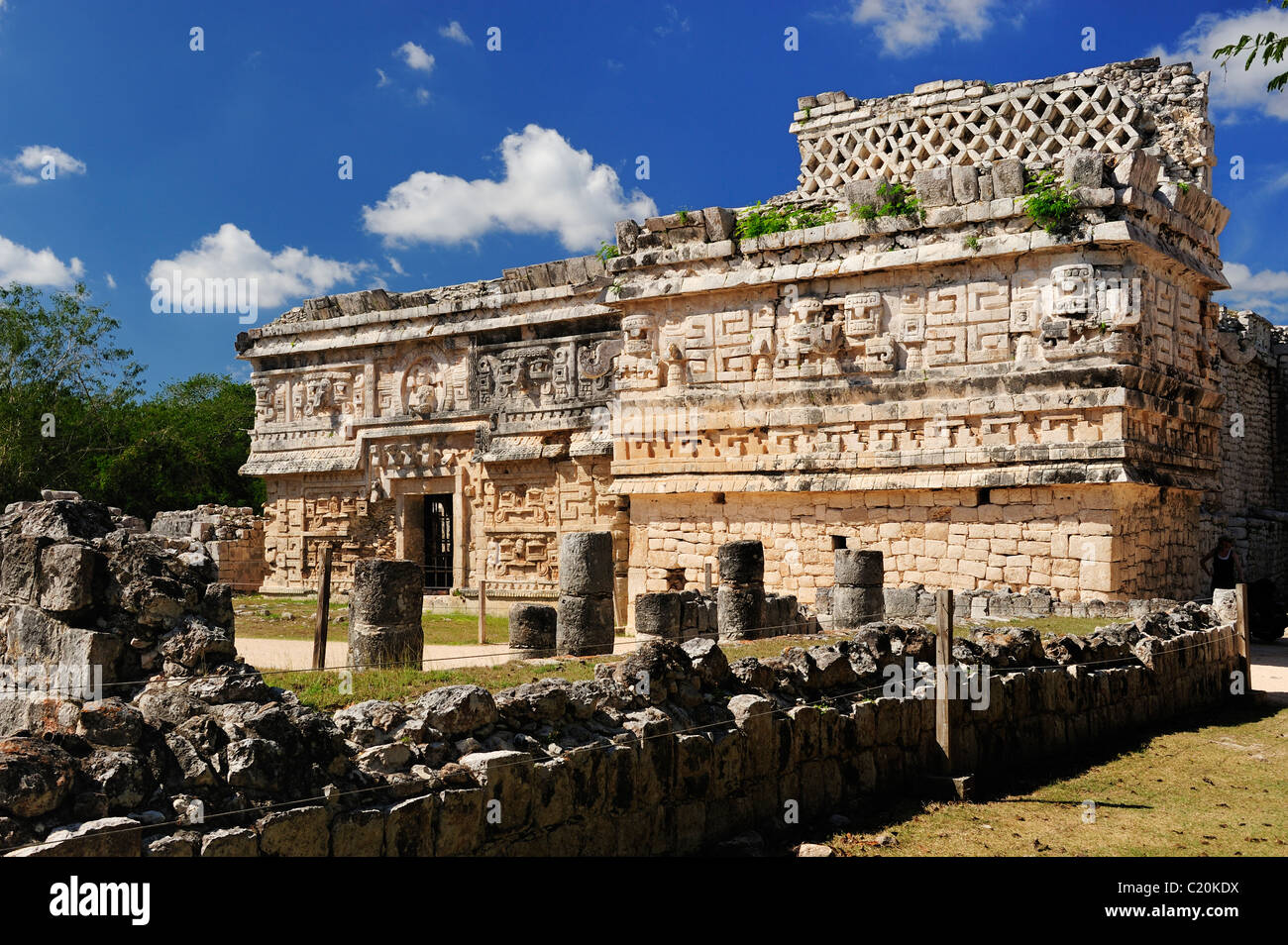 The Church and Nunnery at Chichen Itza, Yucatan, Mexico Stock Photo - Alamy