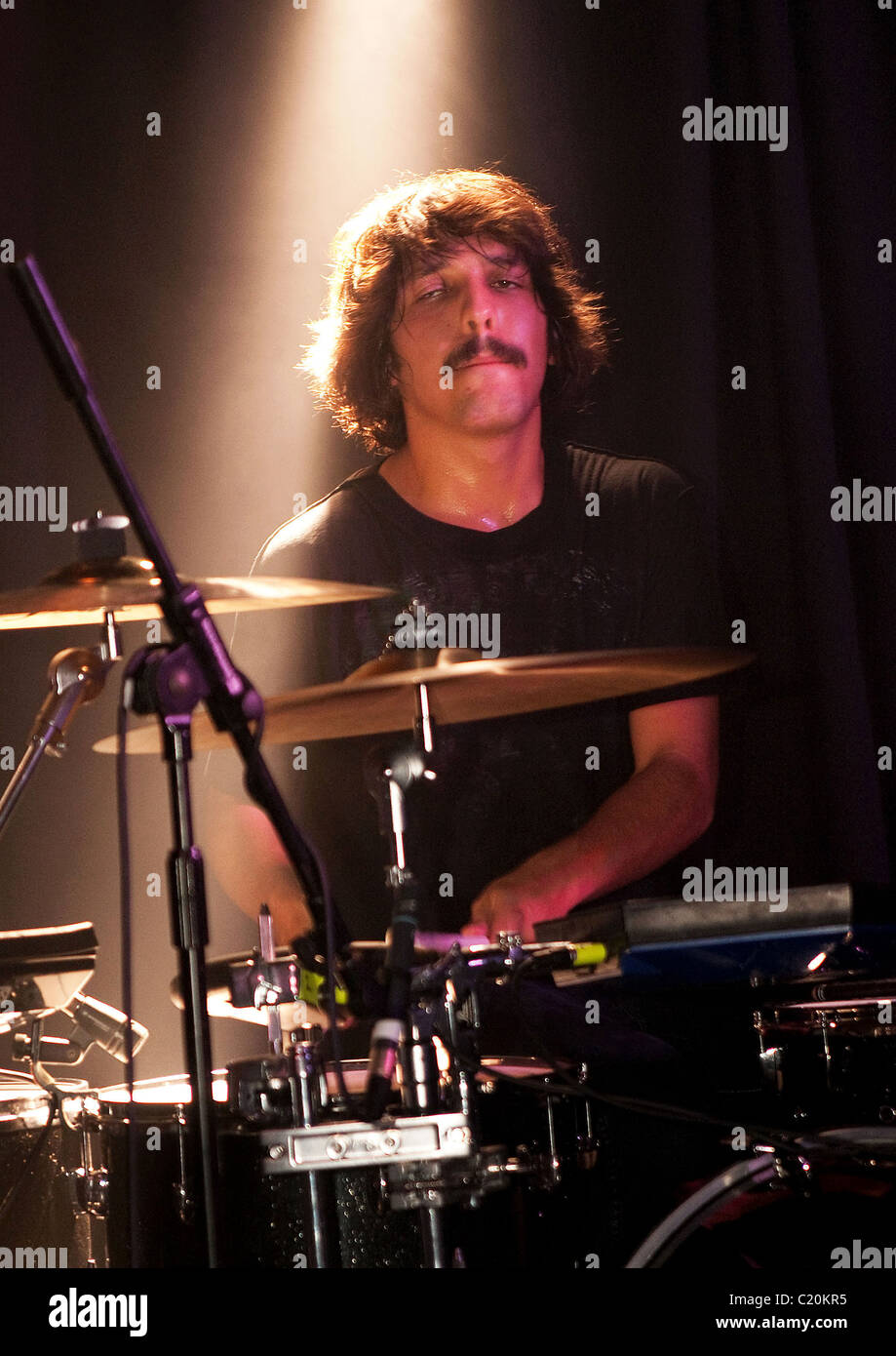 Anthony Stassi of Hockey performing at Liverpool O2 Academy on their UK ...